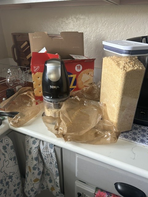 Ritz cracker crumbs – Open Door Healing